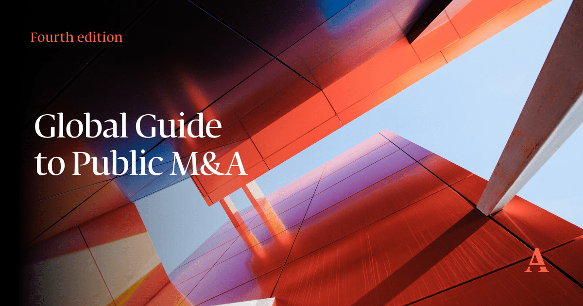 Ashurst Global Guide to Public M&A (4th edition)